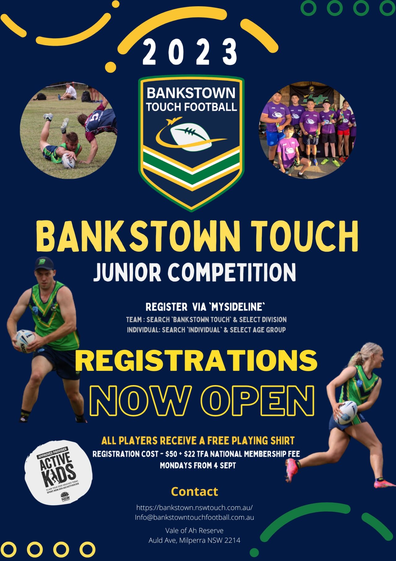 Bankstown Touch Football | Touch Football Association
